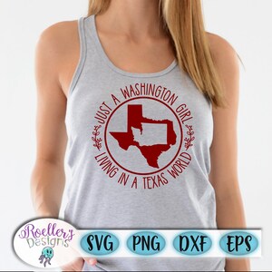 Small Town Girl Svg, Washington Svg, Texas Svg, World Svg, Girl Svg ...