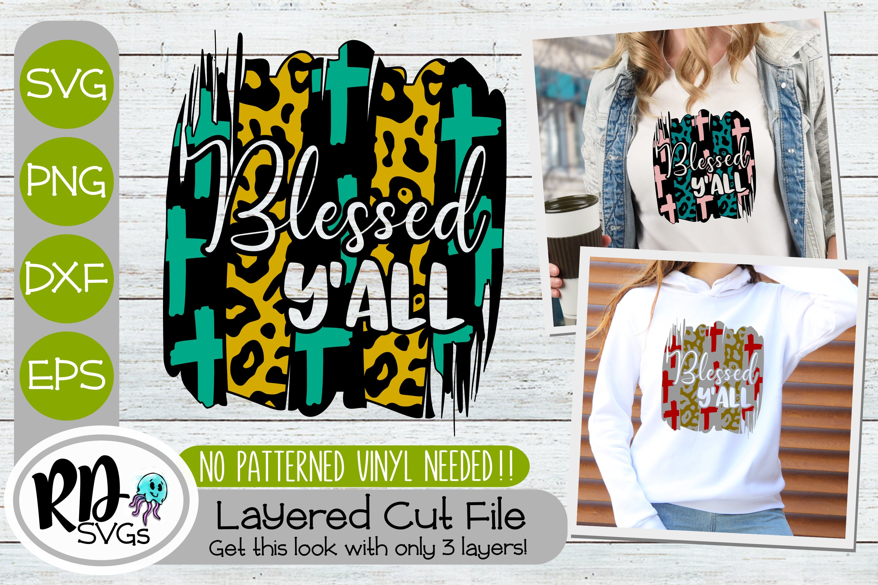 Blessed Svg Brush Stroke Svg Religious Svg Cricut Cut | Etsy