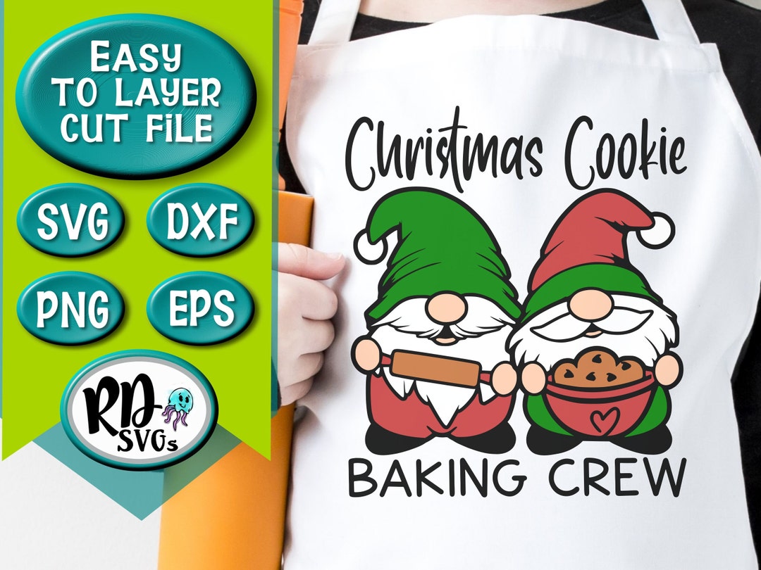 Christmas Cookie Svg, Baking Crew Svg, Christmas Gnome, Christmas Gnome ...