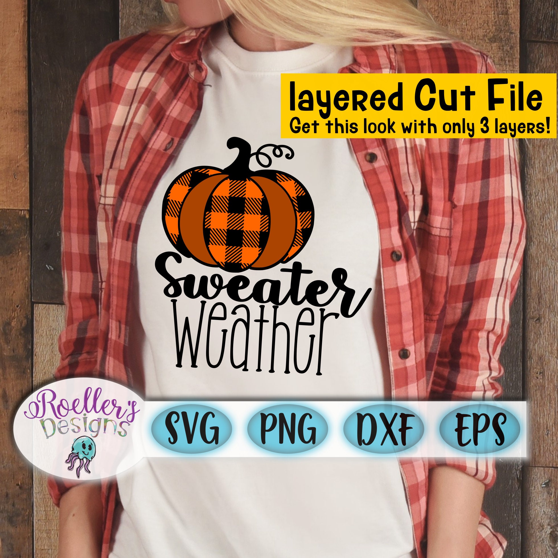 Sweater Weather Svg Fall Svg Plaid Svg Autumn Svg - Etsy