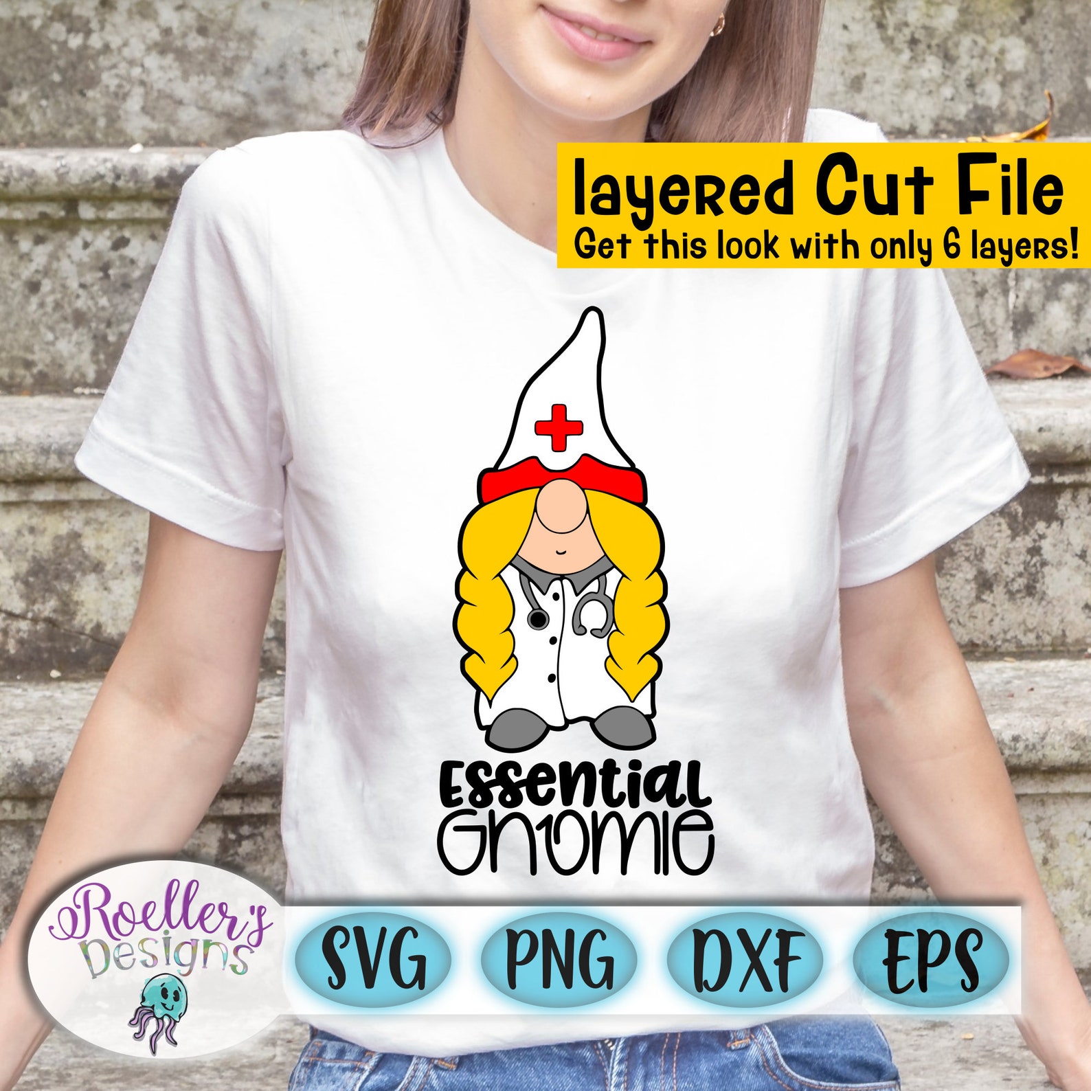 Nurse Svg Essential Svg Gnome Svg Essential Gnomies Svg - Etsy