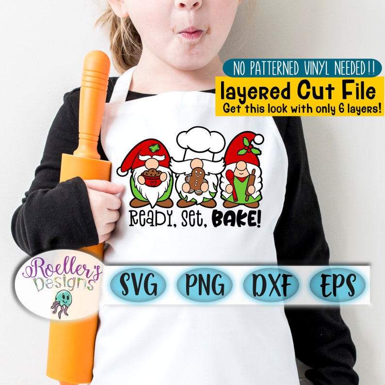 Gnome Svg Baking Svg Christmas Svg Cricut Cut File - Etsy
