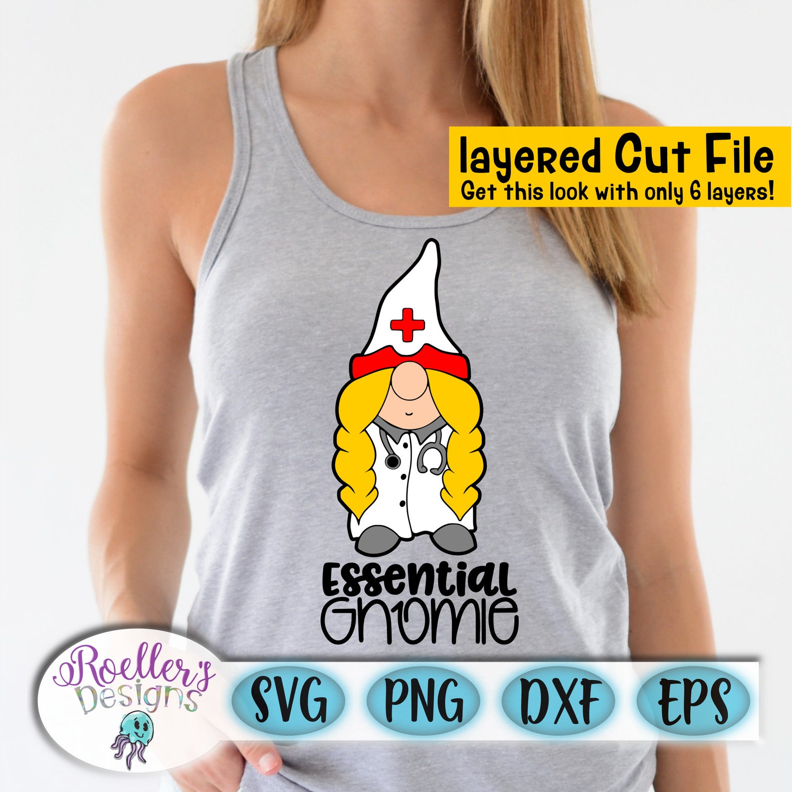 Nurse Svg Essential Svg Gnome Svg Essential Gnomies Svg - Etsy