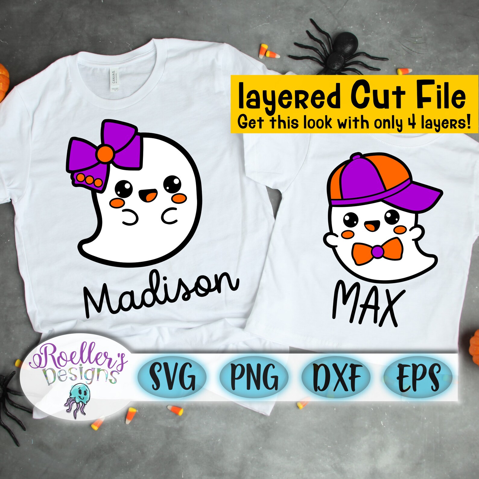 Halloween Svg Ghost Svg Kids Svg Cute Ghost Svg Cricut | Etsy