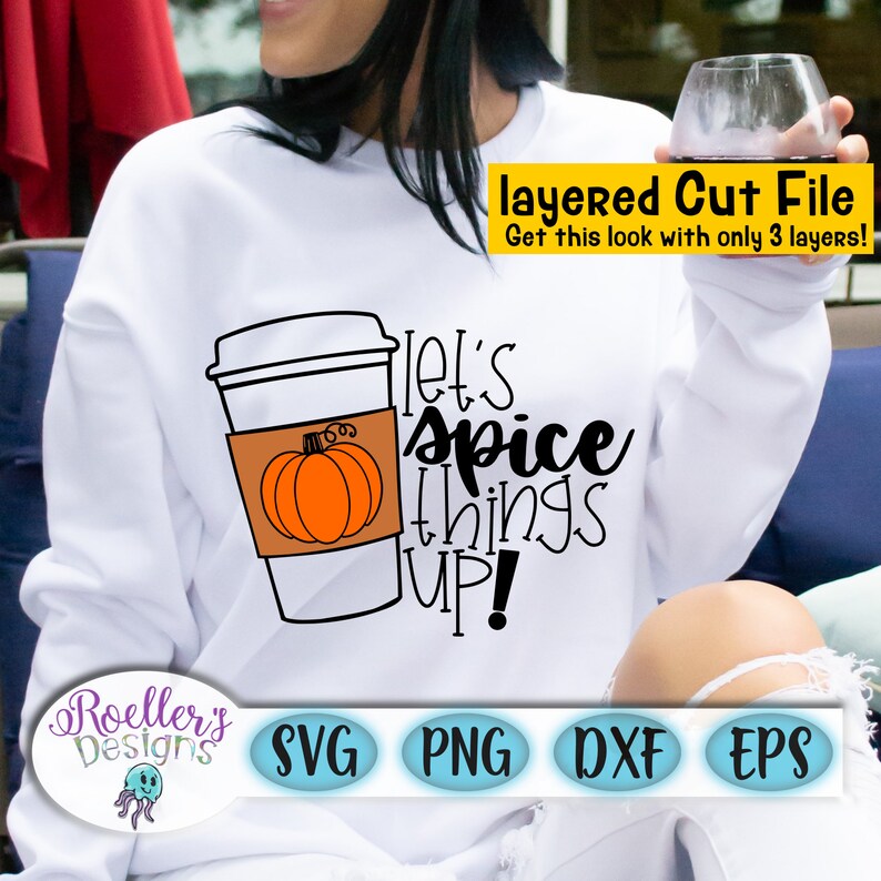 Pumpkin Spice Svg Lets Spice Things up Svg Cricut Cut File - Etsy
