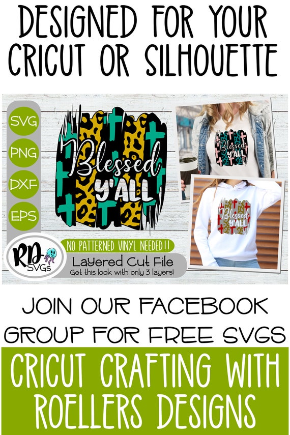 Blessed Svg Brush Stroke Svg Religious Svg Cricut Cut | Etsy