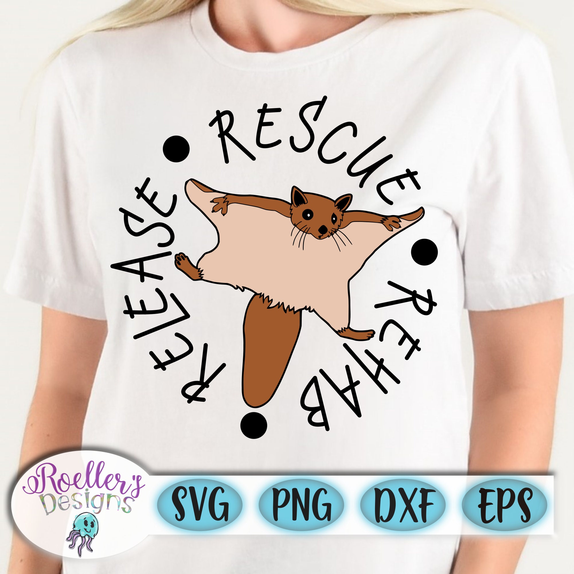 Flying Squirrel Svg Squirrel Svg Wildlife Svg Rescue Svg | Etsy
