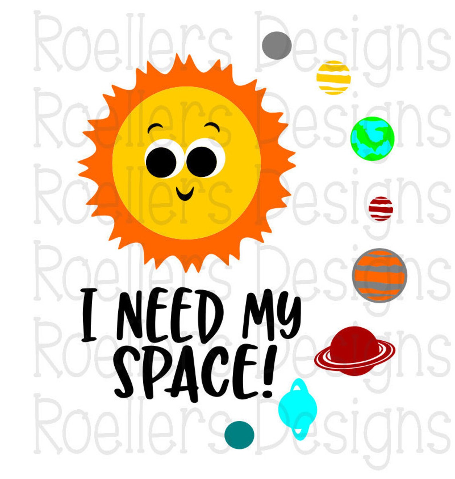 Space Svg Sun Svg Baby Svg Onesie Svg Planets Svg Child | Etsy