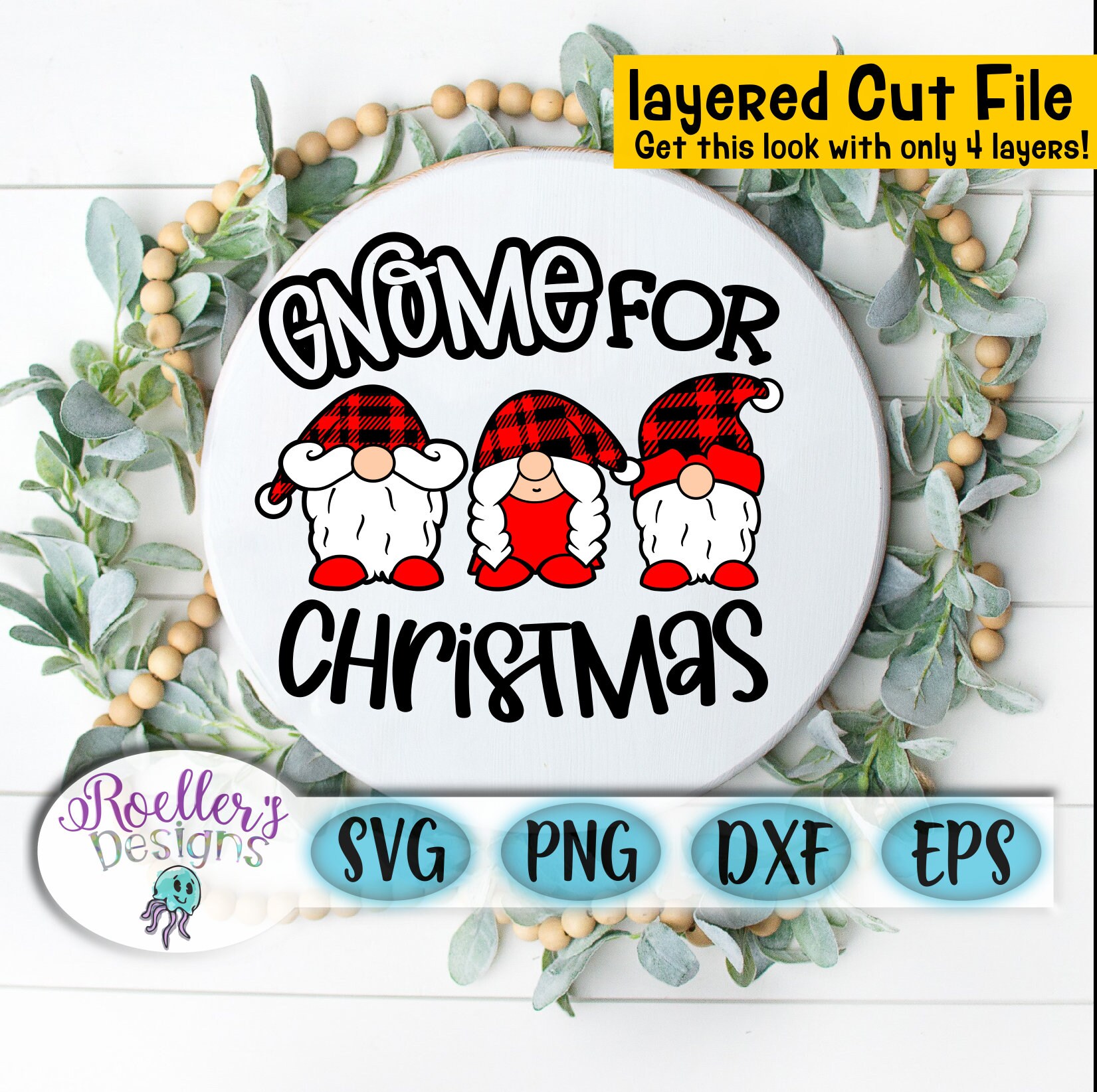 Gnome for Christmas Svg Gnome Svg Christmas Svg Holidays | Etsy