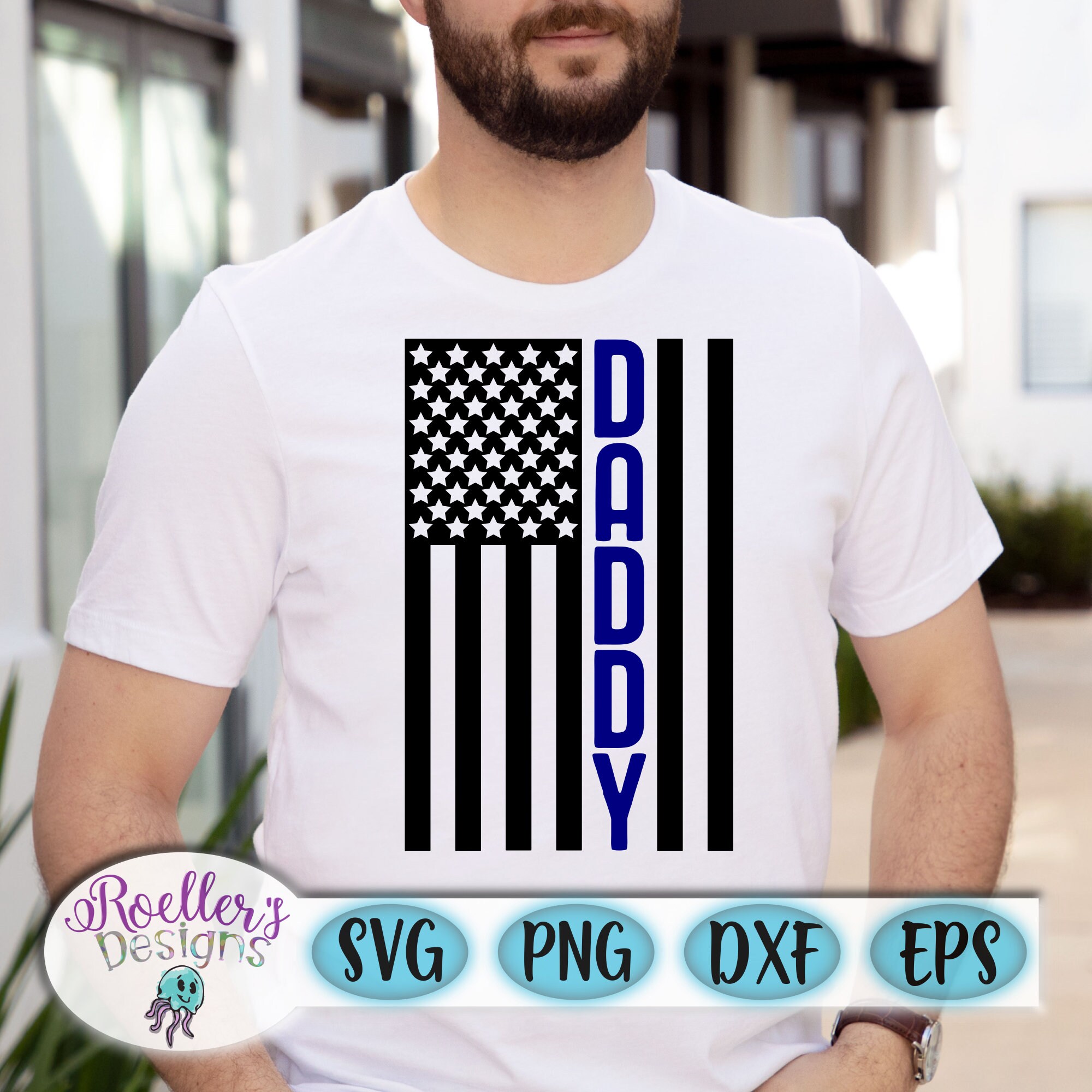 Fathers Day Svg Flag Svg Cricut Cut File Svg Gift for | Etsy