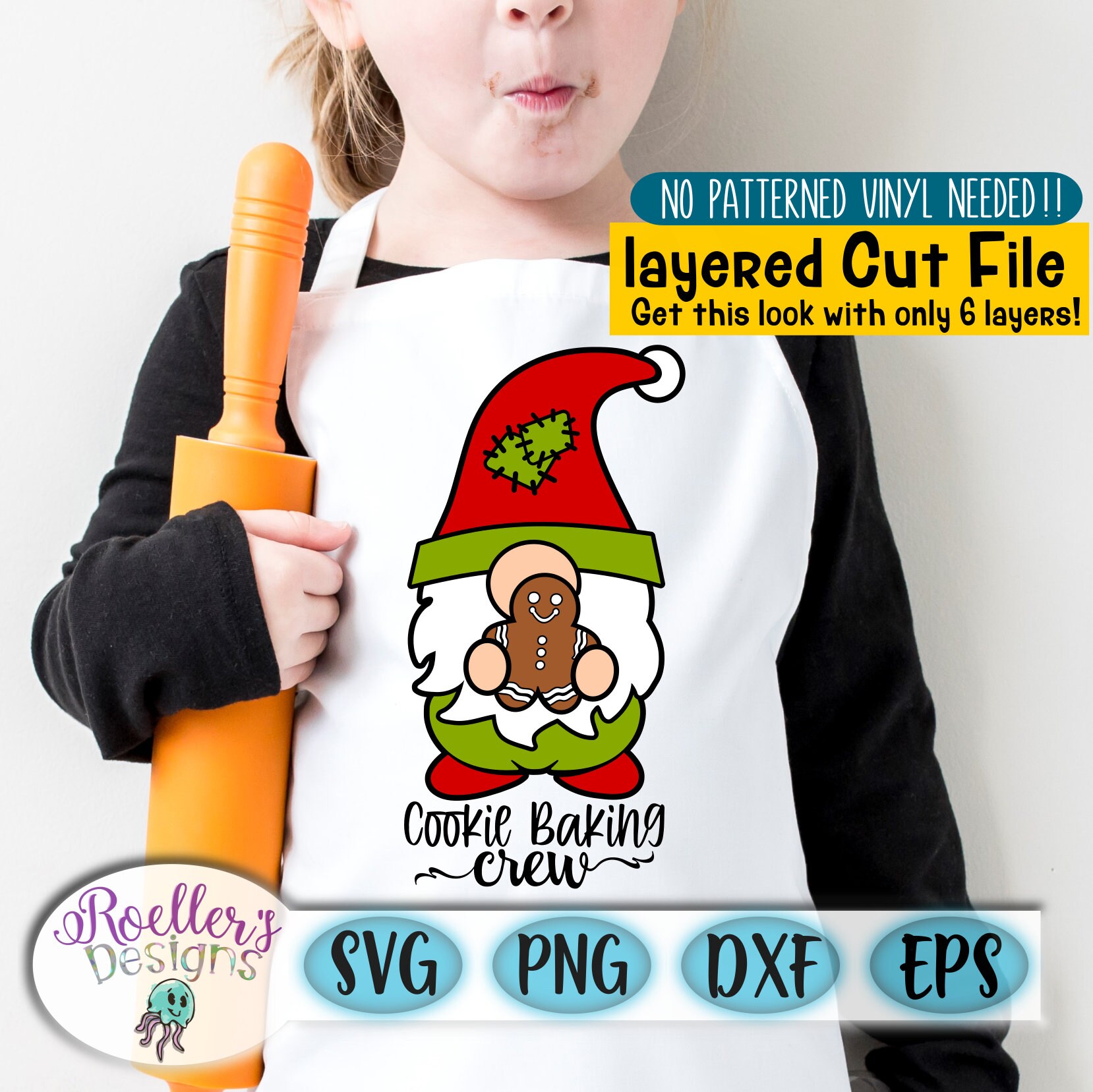Cookie Baking Crew Svg Christmas Svg Gnome Svg Gnomies Svg - Etsy