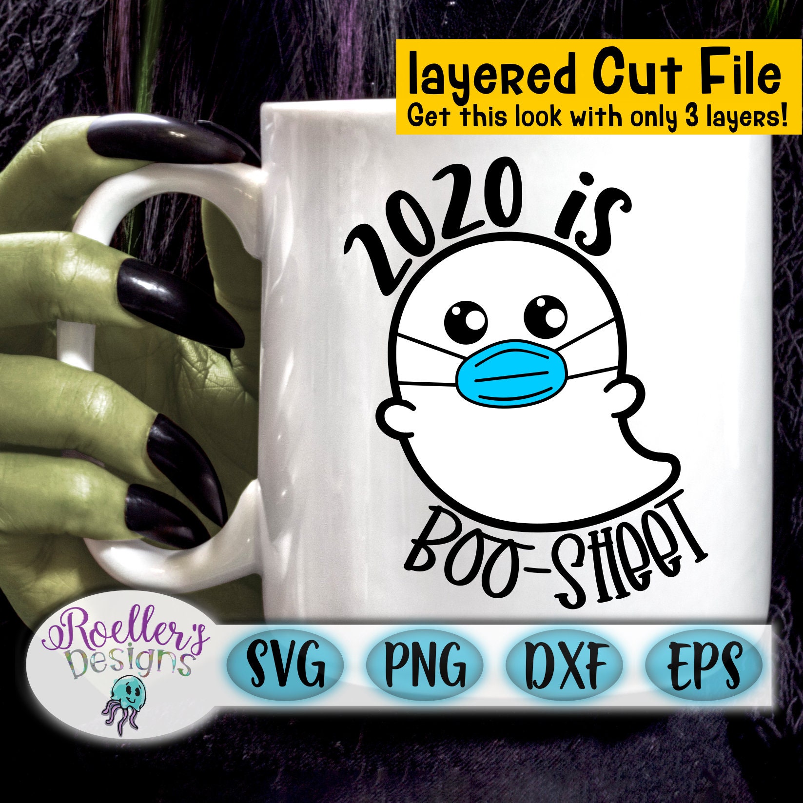 2020 is Boo Sheet Svg Boo Sheet Svg Halloween Svg Ghost - Etsy