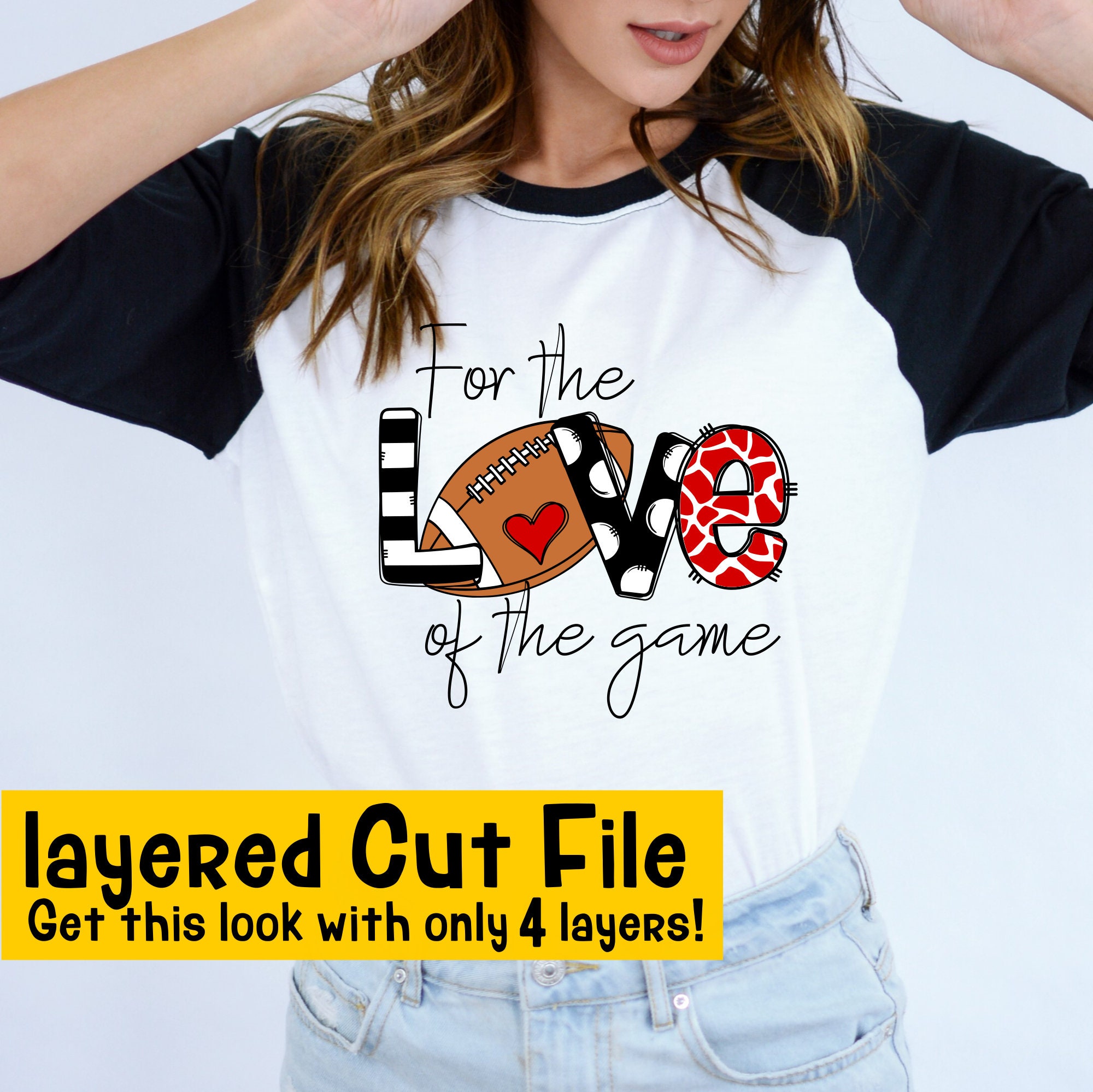 Football Svg Football Mom Svg Football Player Svg Love the | Etsy