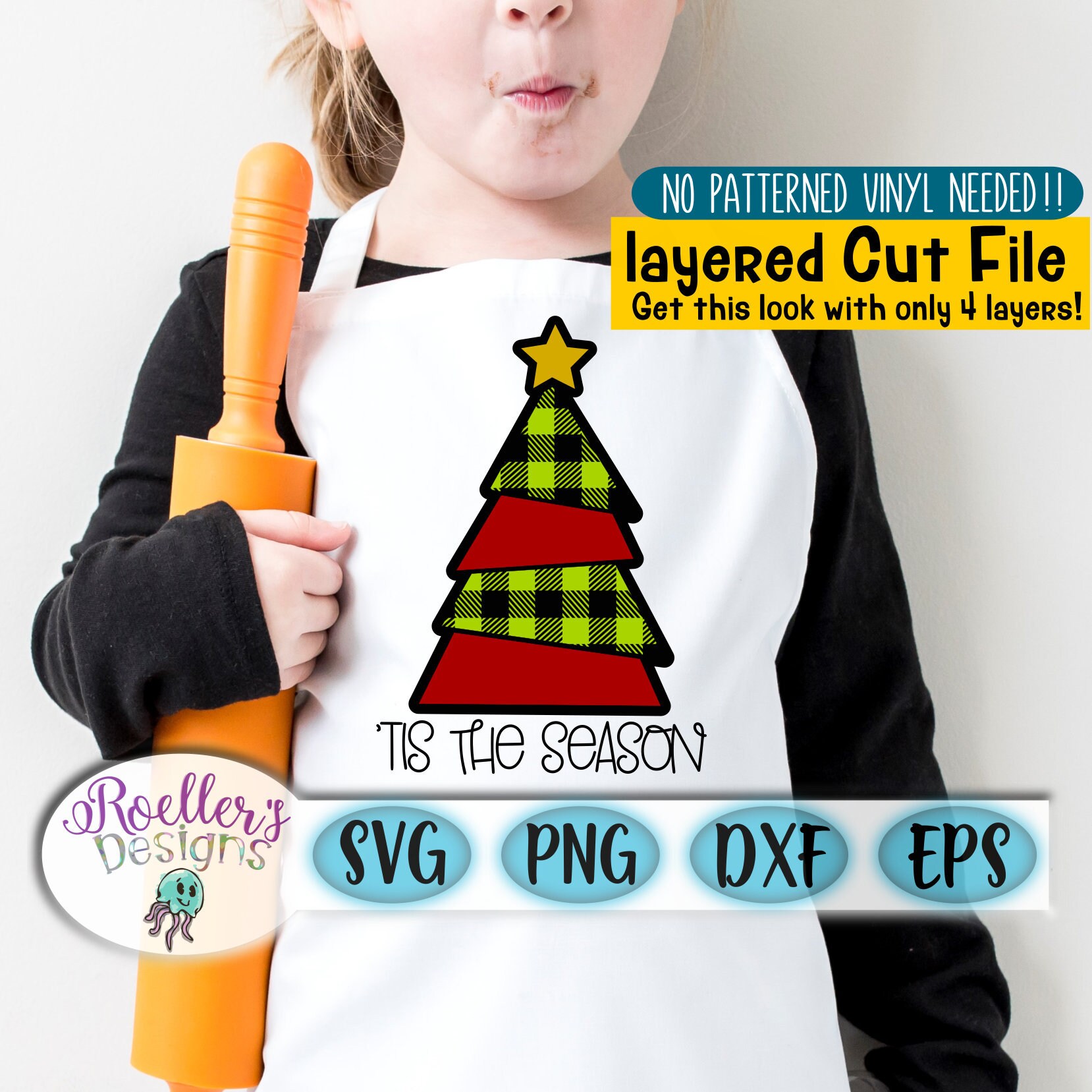 Tis the Season Svg Christmas Svg Cricut Cut File Layered | Etsy