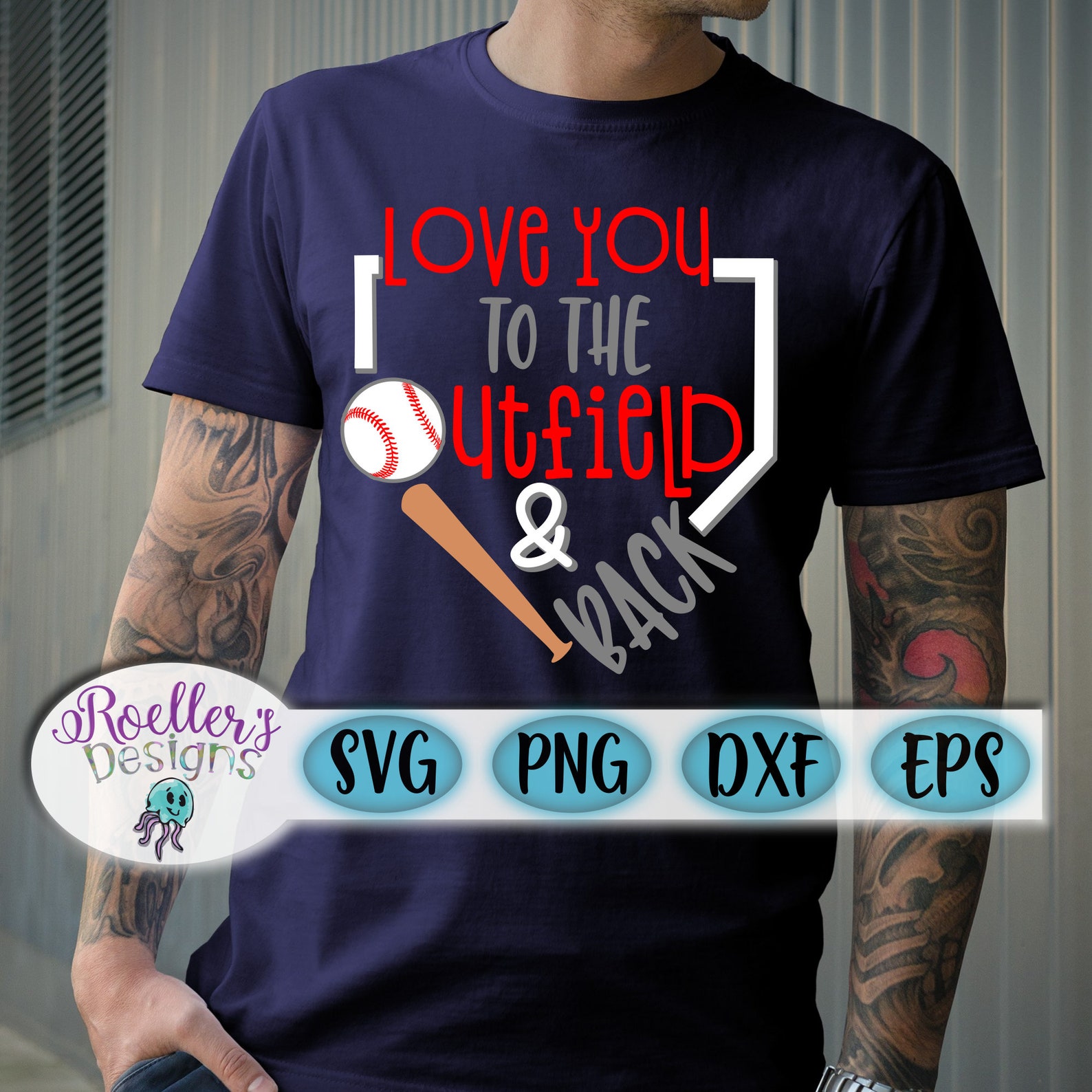 Baseball Svg Love You to the Outfield Svg Baseball Mom Svg - Etsy