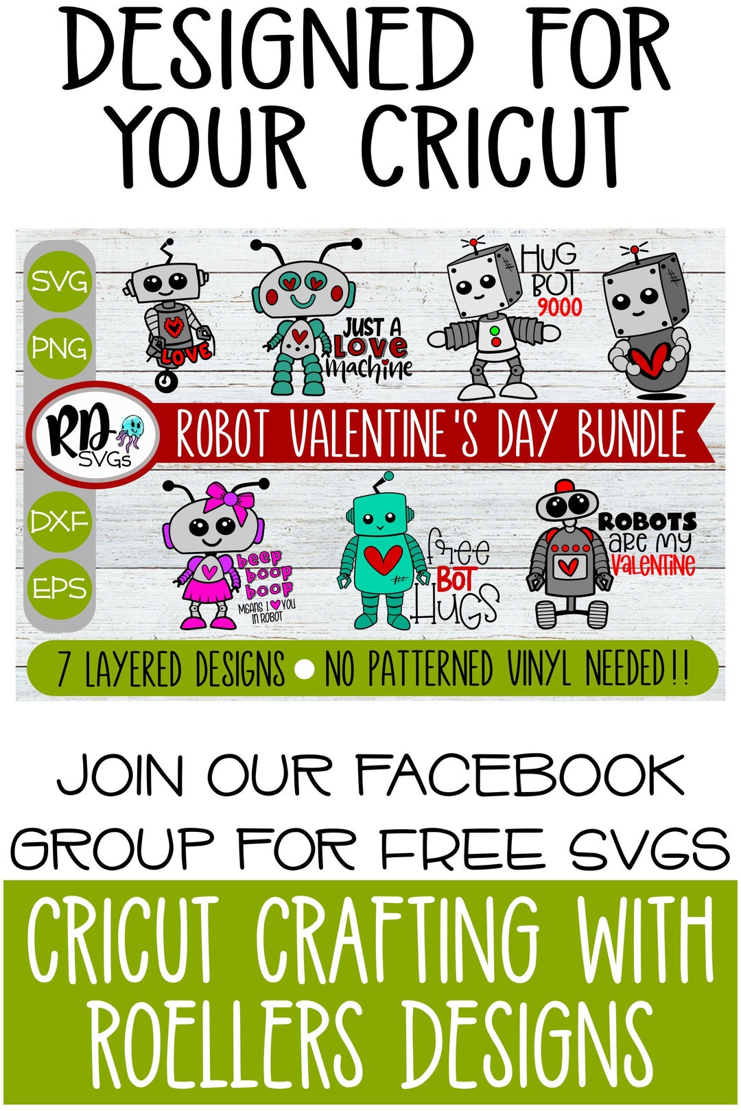 Valentines Robot Svg Bundle, Robot Svg, Bundle, Valentine Svg ...