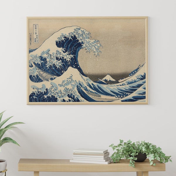 Japanese Tsunami Art - Etsy