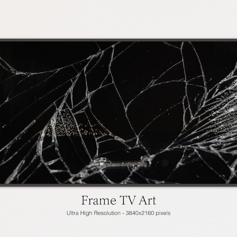 Framed Tempered Wall Art - Etsy