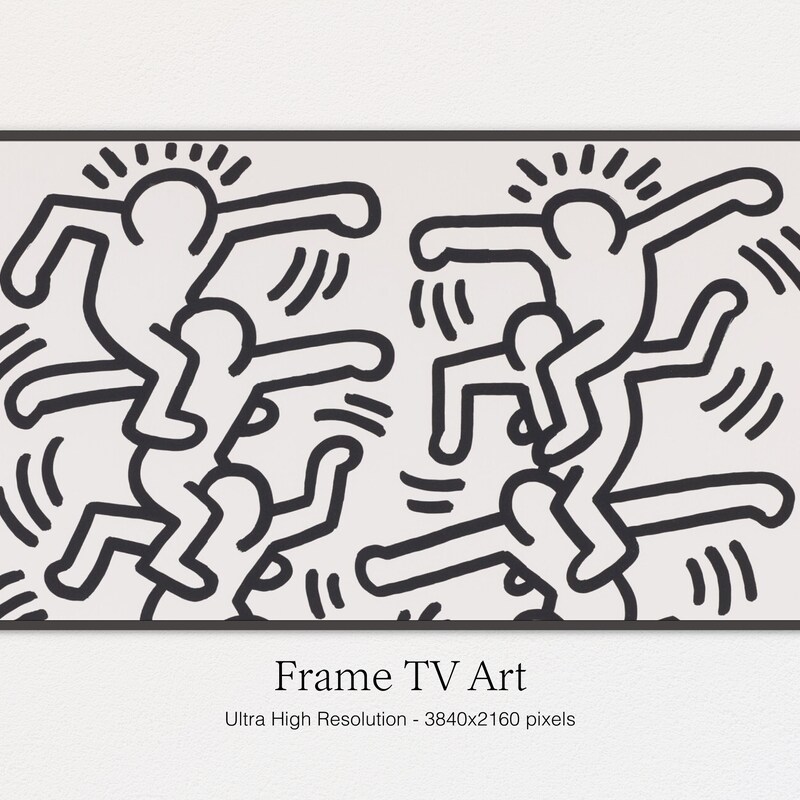 Keith Haring Valentine - Etsy