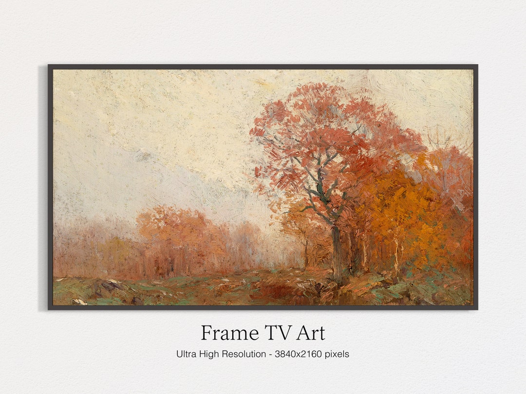 Samsung Frame TV Art Autumn, Fall, Autumn Trees, Art for TV, Frame TV ...