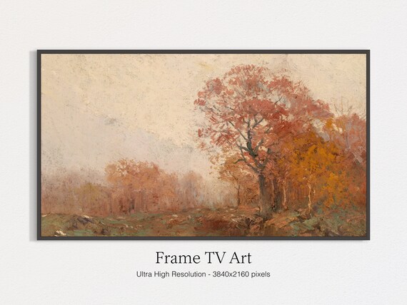 Samsung Frame TV Art Autumn Fall Autumn Trees Art for TV - Etsy