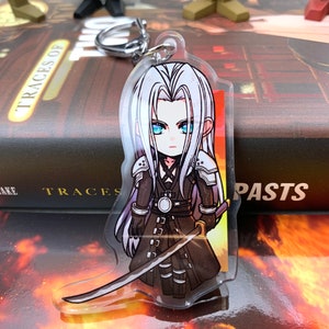 Final Fantasy VII Rebirth (acrylic Charm Keychain) Tifa, Cloud ...