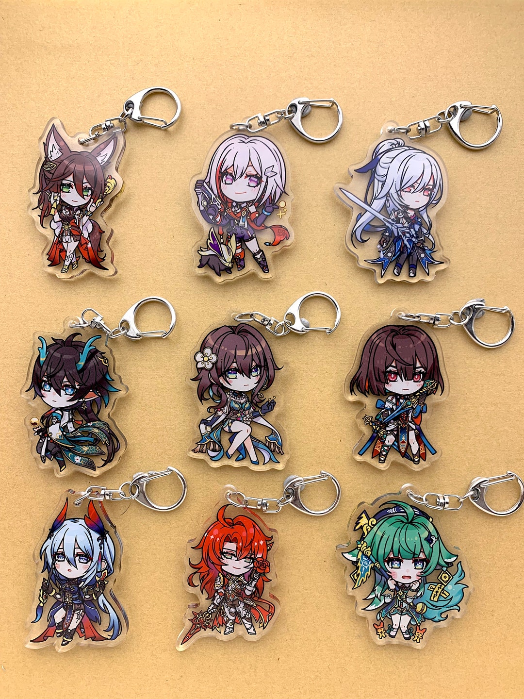 Honkai Star Rail / Tingyun, Topaz, Jingliu, Danheng, Ruanmei, Xueyi ...