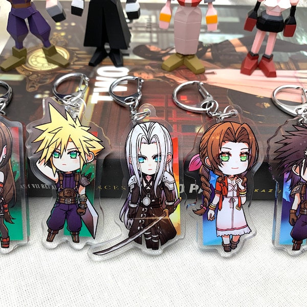 Sephiroth Keychain - Etsy