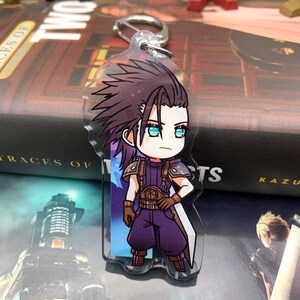 Final Fantasy VII Rebirth (acrylic Charm Keychain) Tifa, Cloud ...