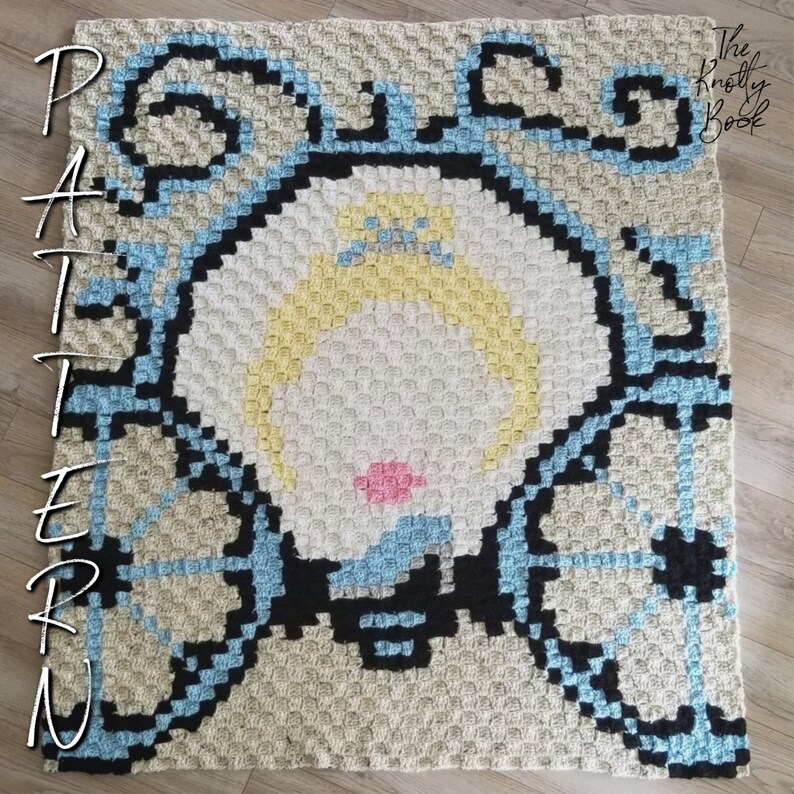 Crochet C2C Blanket Pattern | Princess Lapghans Pattern Pack | PDF ...