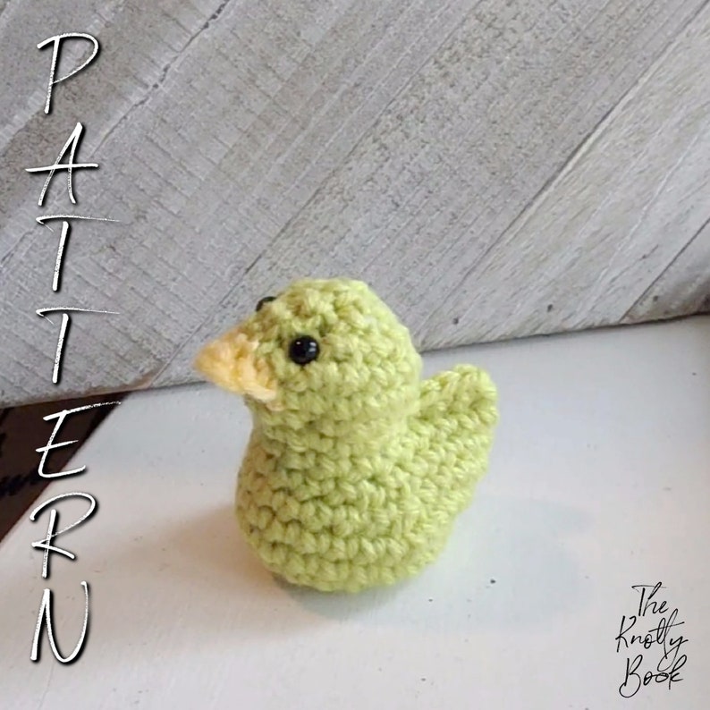 Crochet Amigurumi Pattern Lil Jeepin' Duckie PDF - Etsy