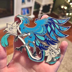 Dvalin / Stormterror Enamel Pin | Genshin Impact - Etsy