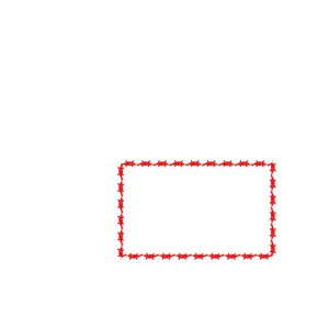 Barbed Wire Patch Border - Etsy