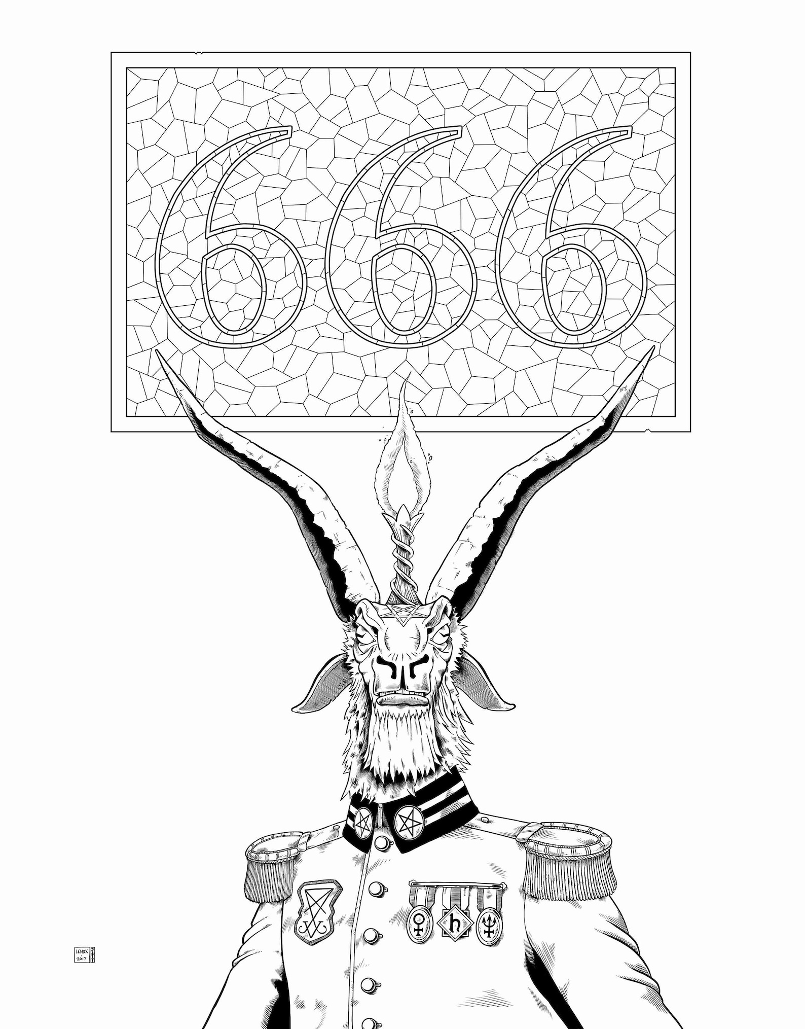 The Satanic Coloring Book Volume 1: Physical Copy - Etsy