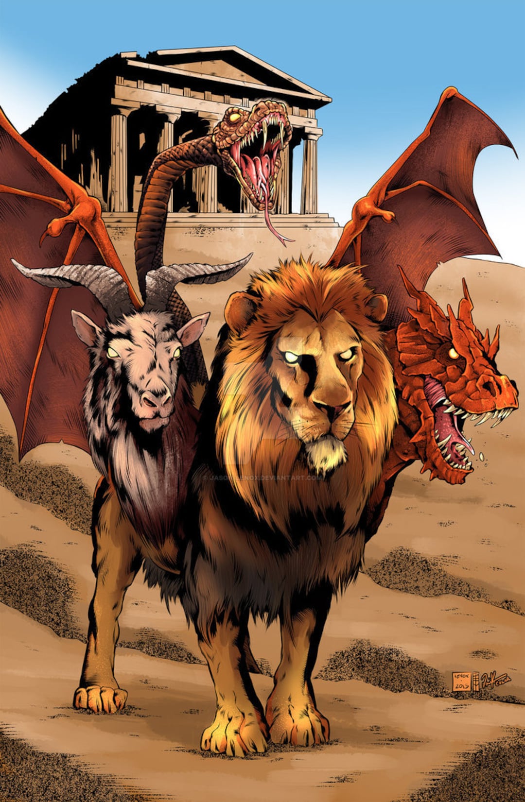 Greek Monsters Chimera