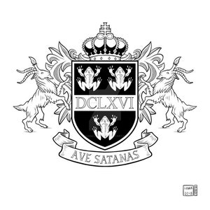 Satanic Coat of Arms Heraldry Print 11"x17" - Etsy