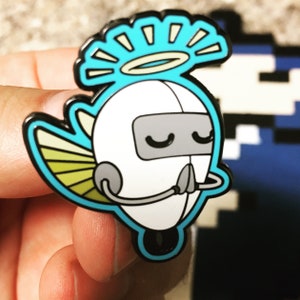 Holy Robot Enamel Pin - Etsy
