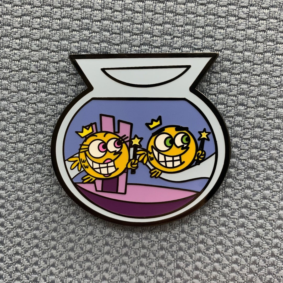 Ready, Cosmo? Ready, Wanda! - Fairly Odd Parents Lapel Pin - Enamel ...