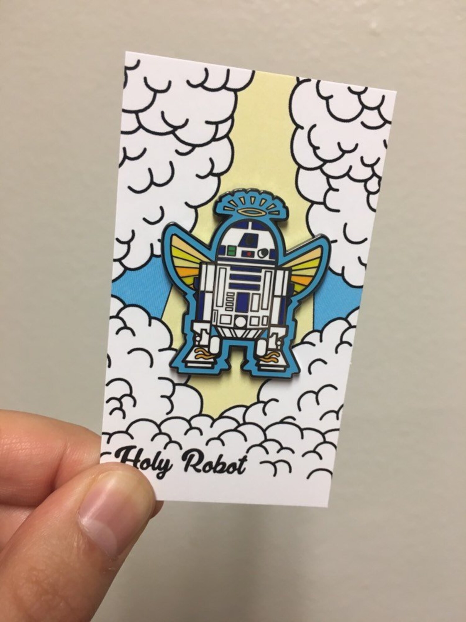 Holy Robot Pin - Artoo - Enamel Pins - Hat Pins - Star Wars Lapel Pin ...