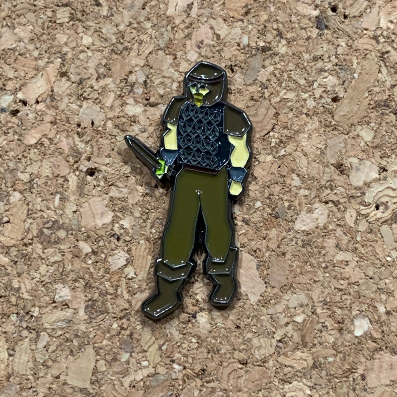 Guard OSRS Pins Runescape Enamel Pin 2007scape Old - Etsy