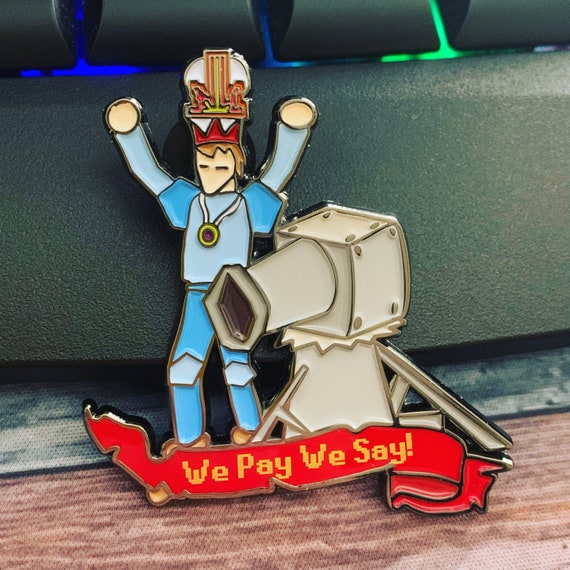 The Falador Riots We Pay We Say OSRS Pins Runescape Hat - Etsy Canada