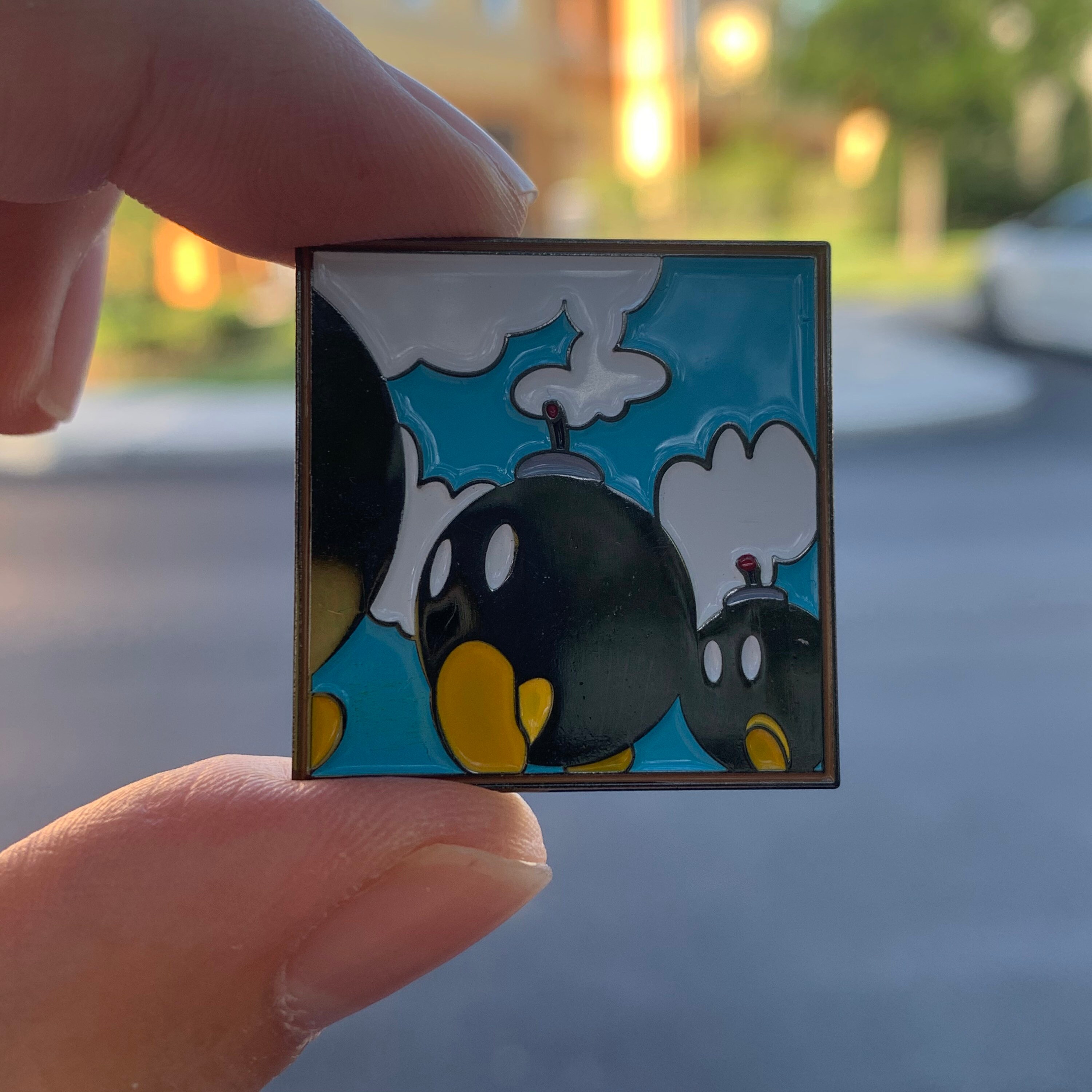 Bob-omb Battlefield Mario 64 Enamel Pin Lapel Pins One - Etsy