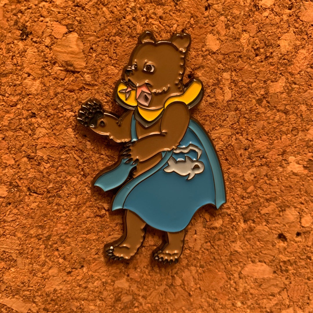 Master Fisher Bear - Runescape Enamel Pin - OSRS Lapel Pin - Hat Pin ...