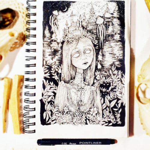 The Conjuring A4 Digital Coloring Page by Karolina - Etsy