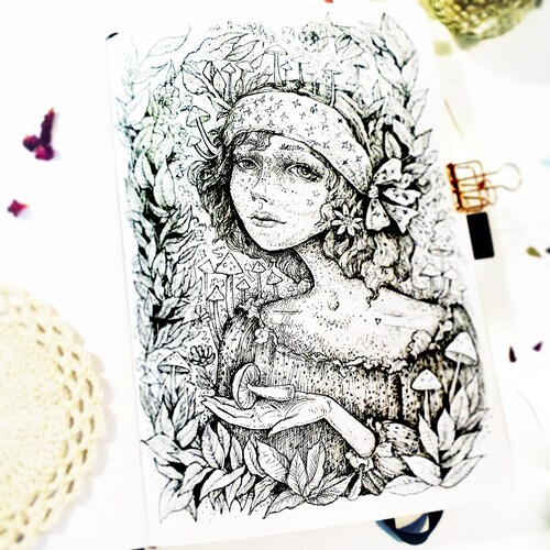 The Conjuring A4 Digital Coloring Page by Karolina - Etsy