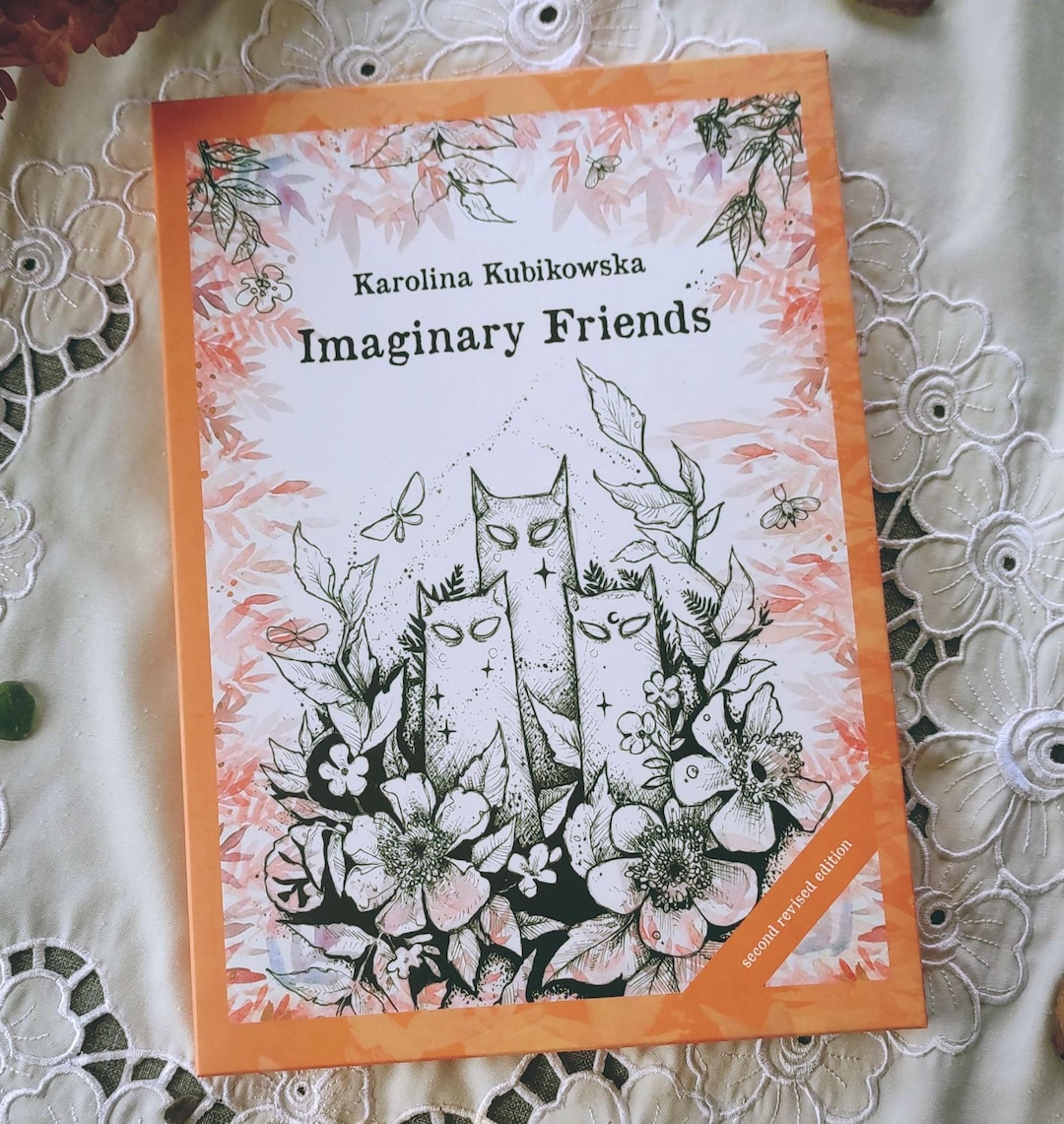 Imaginary Friends Coloring Book Second Revised Edition - Etsy