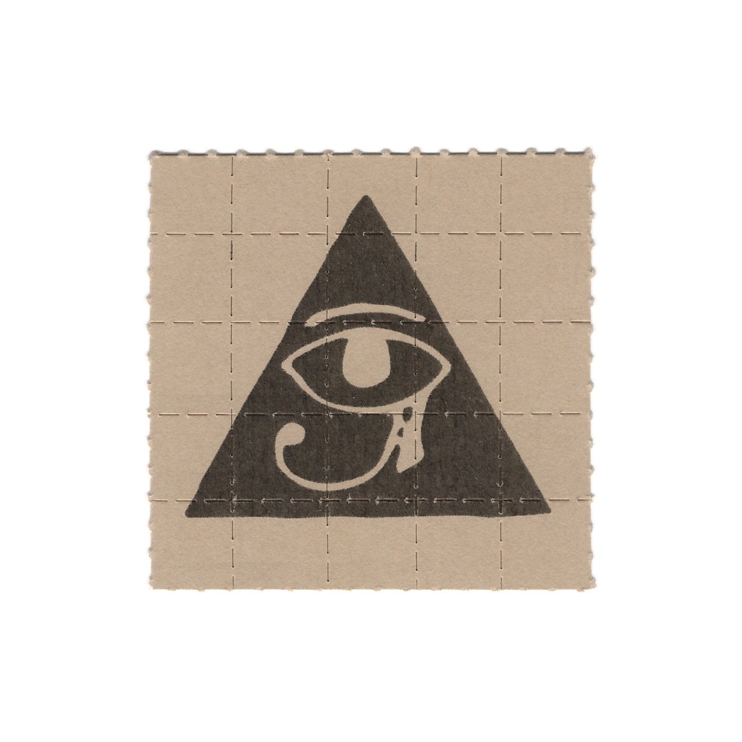 Eye of Horus LSD Blotter Art Vintage 5 X 5 Cm - Etsy