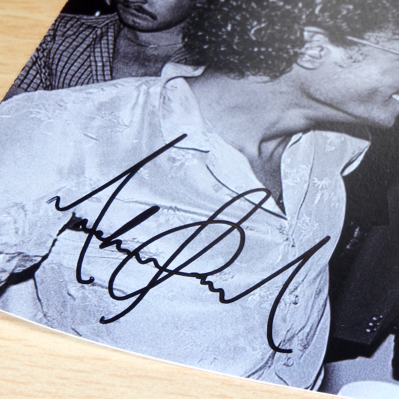 Freddie Mercury Queen Michael Jackson Autograph Photo Autograph Photo ...