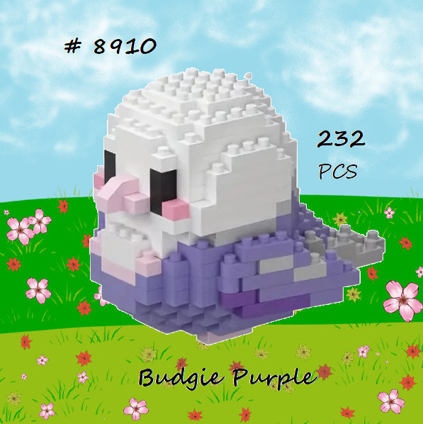 DIY Mini Bricks Cute Birds,building Block Decor,building Block Bird ...