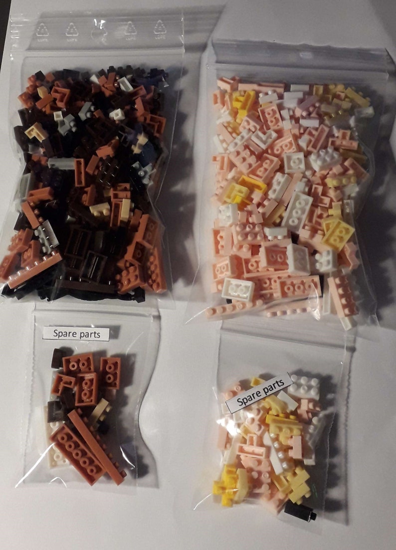 DIY Mini Bricks Cute Birds,building Block Decor,building Block Bird ...